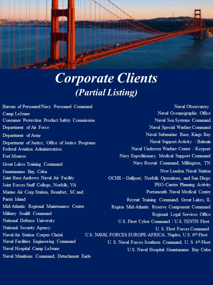 Partial Clients List - KINGS POINT ENTERPRISES, INC.